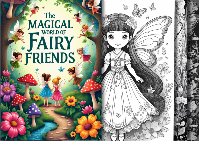 Free Printable Fairy Images to Color | Poppet